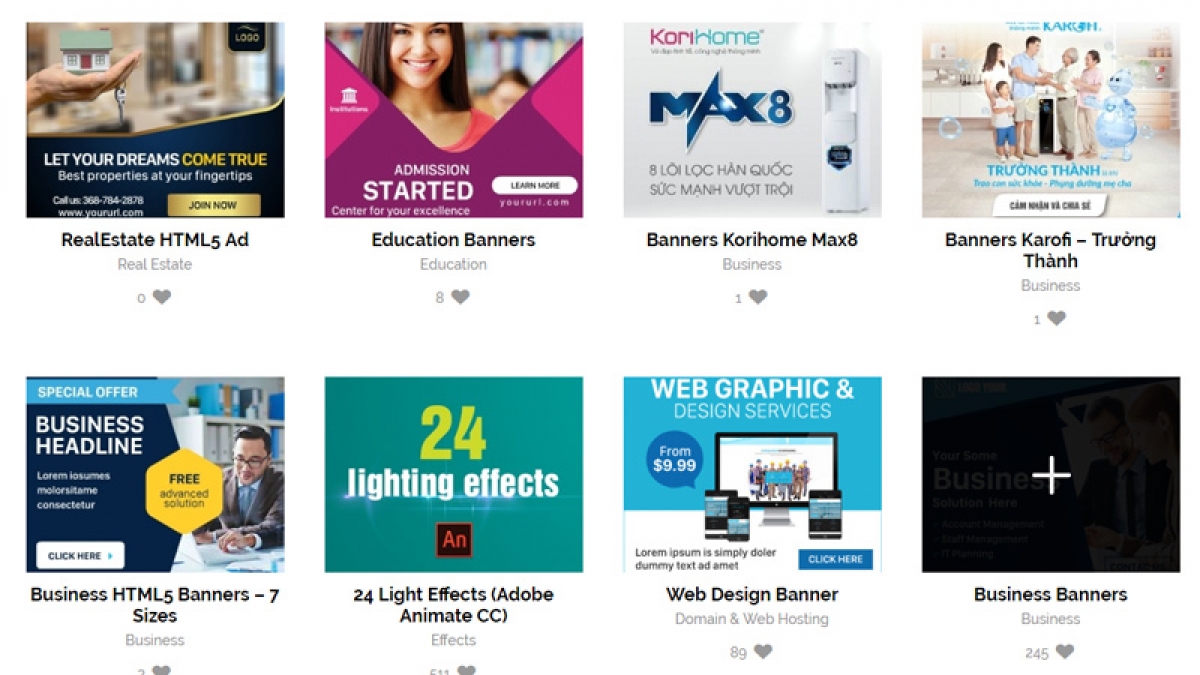 Thiết kế banner quảng cáo GDN (Google Display Network)